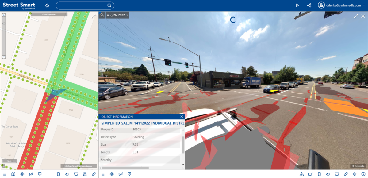 Road Surface Analysis | Cyclomedia | Cyclomedia - fast & accurate AI inspections